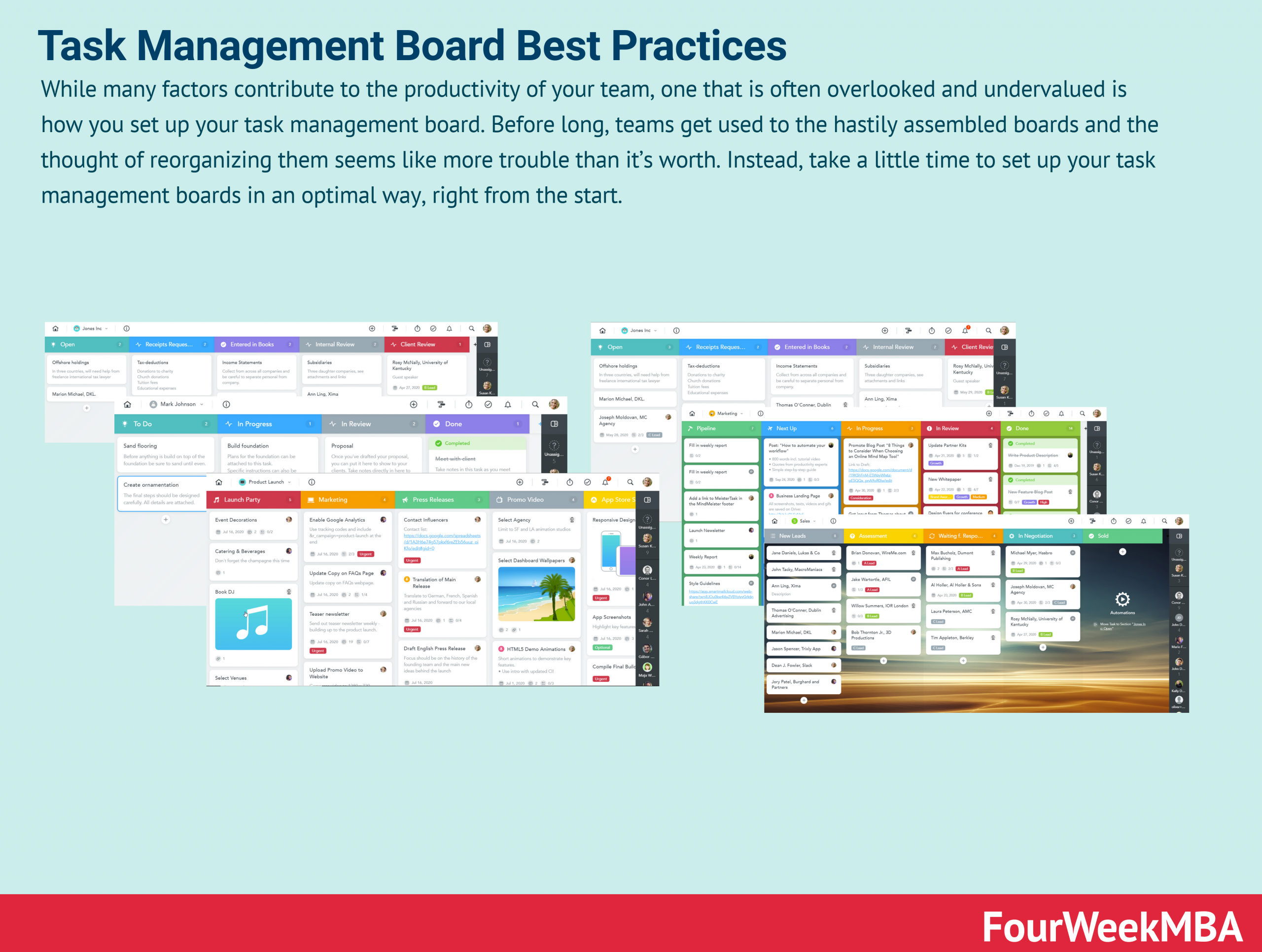 Finding The Right Task Management Board Setup For Team Productivity