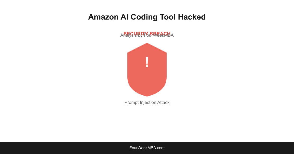Amazon AI Coding Tool Hacked - FourWeekMBA