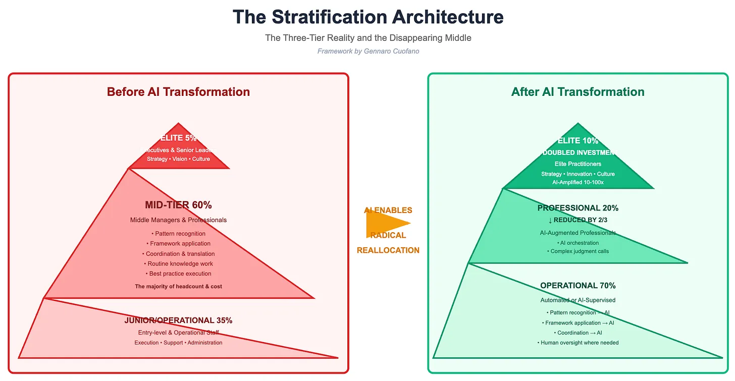 The Stratification Architecture - FourWeekMBA