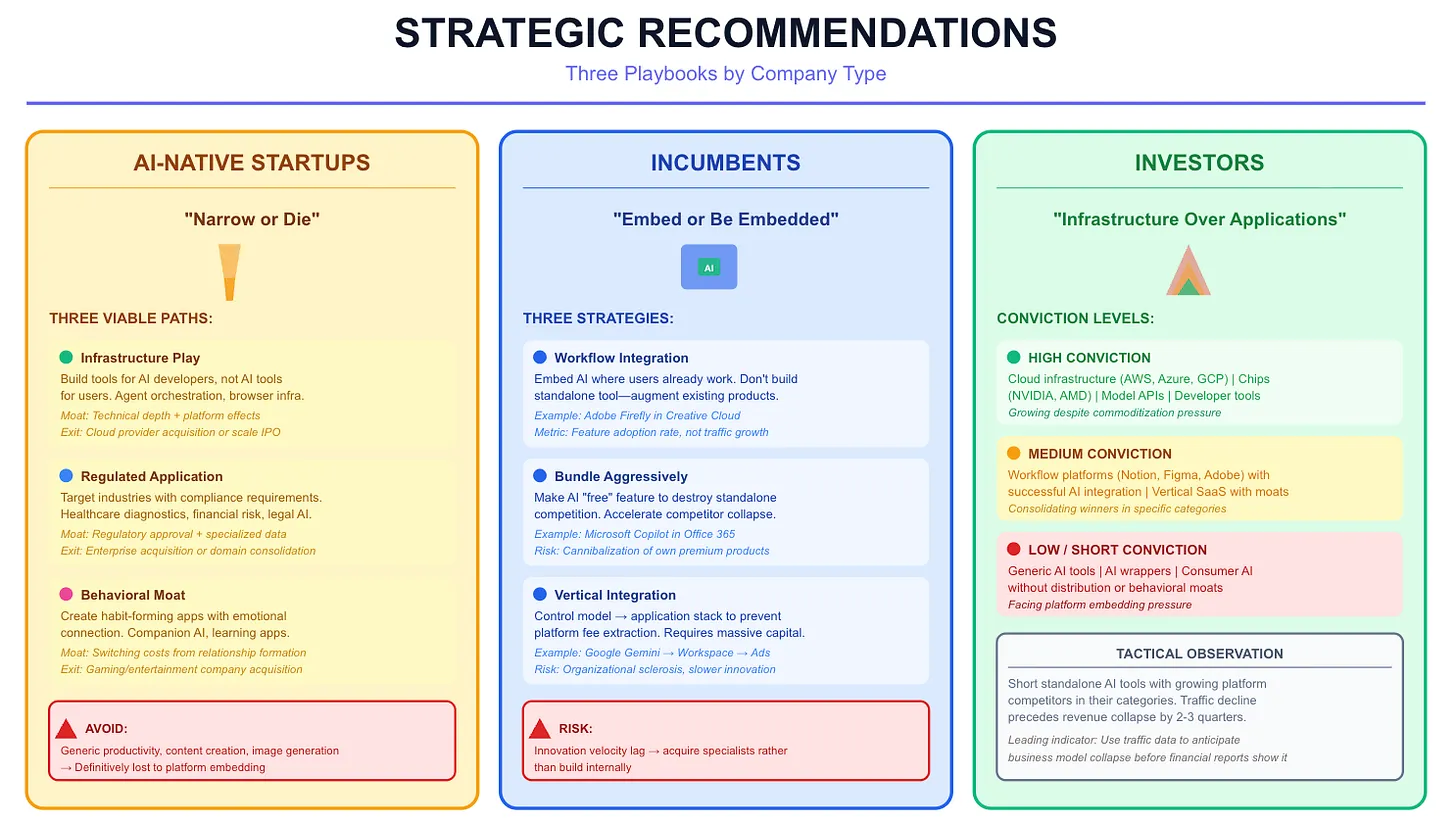 Strategic Recommendations for AI Players - FourWeekMBA