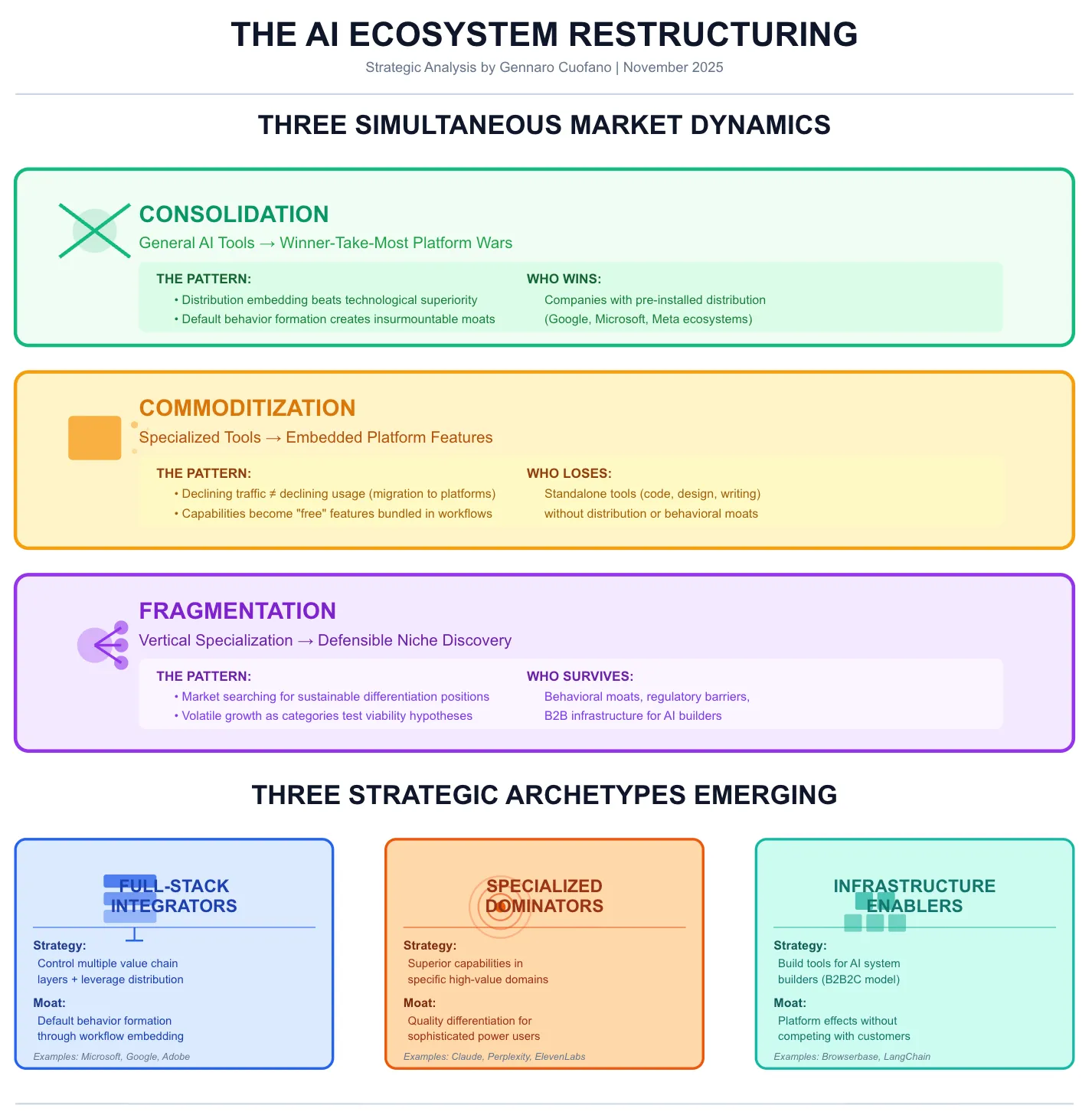 The AI Ecosystem Restructuring - FourWeekMBA