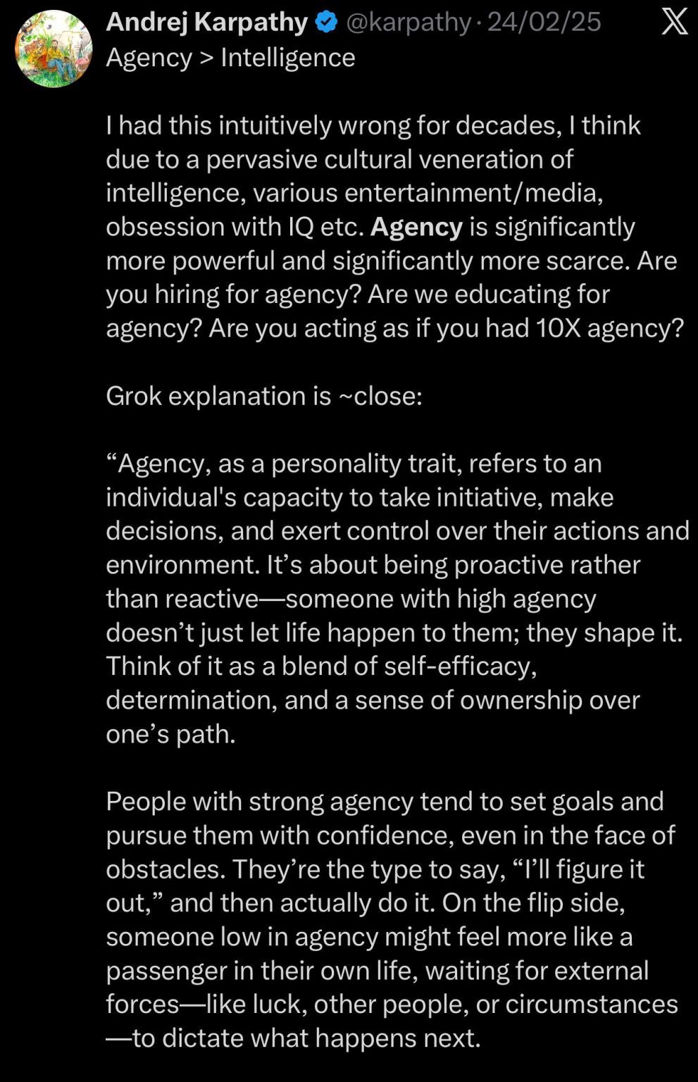 Agency Over Intelligence: The Most Important Insight of the AI Era - FourWeekMBA